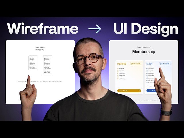 Free Video: From Wireframe to Polished Web Design - UI Process from ...