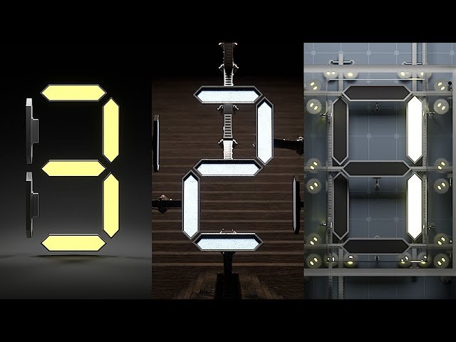 Free Video: Animating a 7-Segment Display in Blender 4.2 from Polyfjord | Class Central