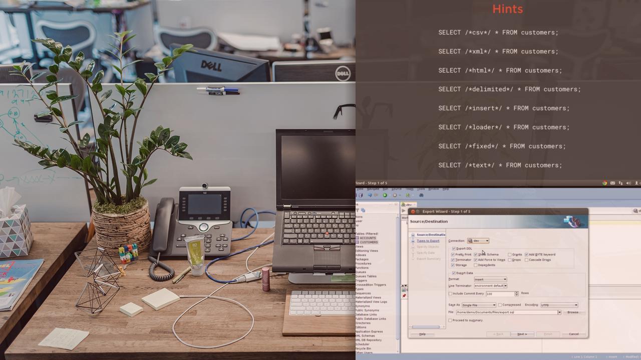 Online Course Importing And Exporting Oracle Data For Developers From Pluralsight Class Central