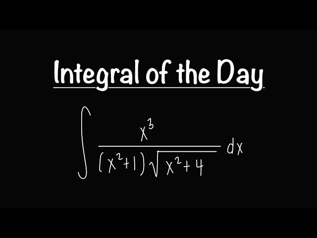 Free Video: Integral of the Day - Rationalizing Substitution for ...