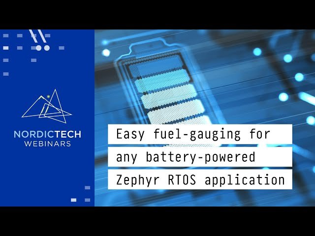 Free Video: Battery Fuel Gauging with Zephyr RTOS - Implementation Guide and Tutorial from ...