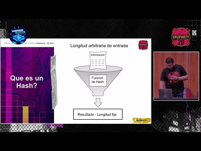Free Video: FPGAs para Password y Hash Cracking from Ekoparty Security Conference | Class Central