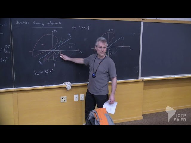Free Video: Introduction to Machine Learning - Class 2 from ICTP-SAIFR | Class Central