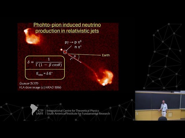 Free Video: Active Galactic Nuclei and Multi-messenger Neutrinos - Lecture 2 from ICTP-SAIFR ...