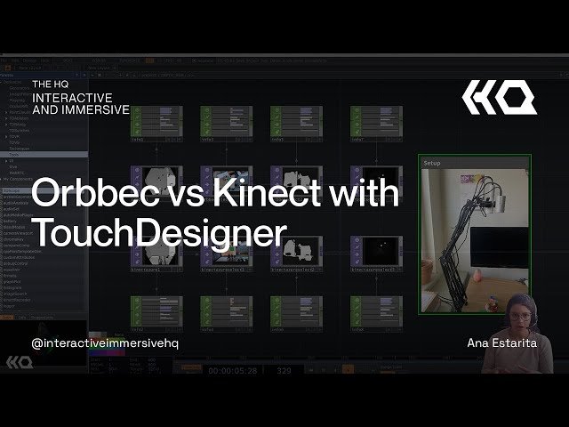 Free Video: Comparing Orbbec Femto Bolt and Microsoft Kinect Azure in TouchDesigner - Tutorial ...