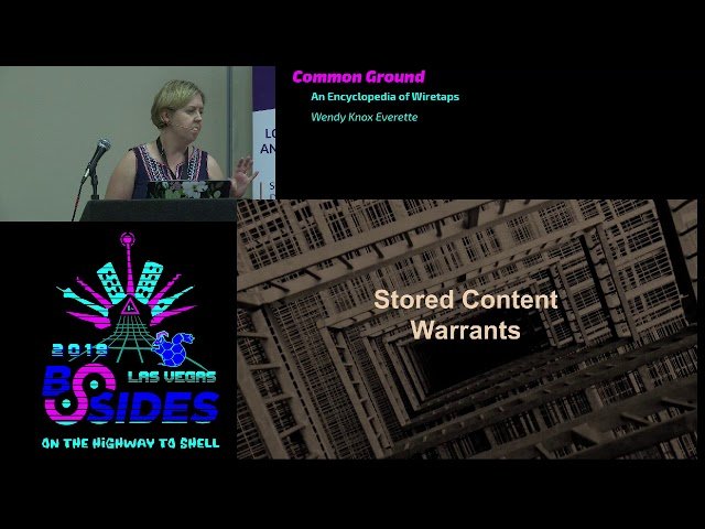 Security BSides Talk: An Encyclopedia of Wiretaps from BSidesLV | Class ...