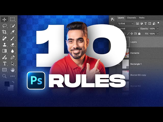 Free Video: 10 Essential Photoshop Rules for Beginners - From Quality ...