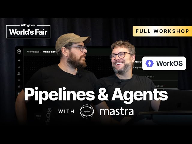 Free Video: AI Pipelines and Agents in Pure TypeScript with Mastra.ai from AI Engineer | Class ...