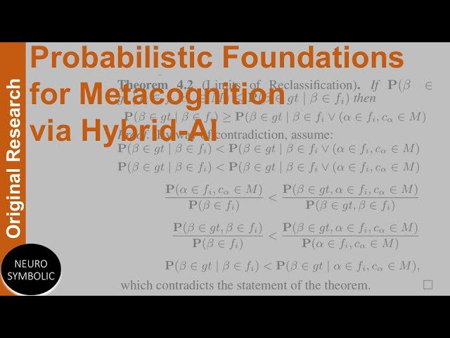 Free Video: Probabilistic Foundations of Metacognition via Hybrid AI from Neuro Symbolic | Class ...