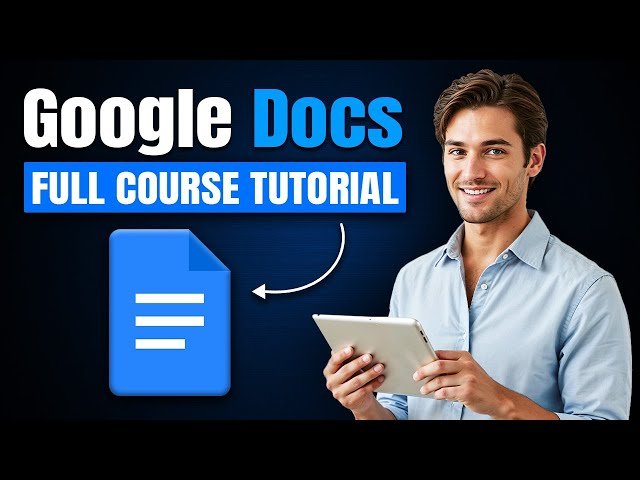 Free Video: Google Docs Full Course Tutorial from Learnit Training | Class Central
