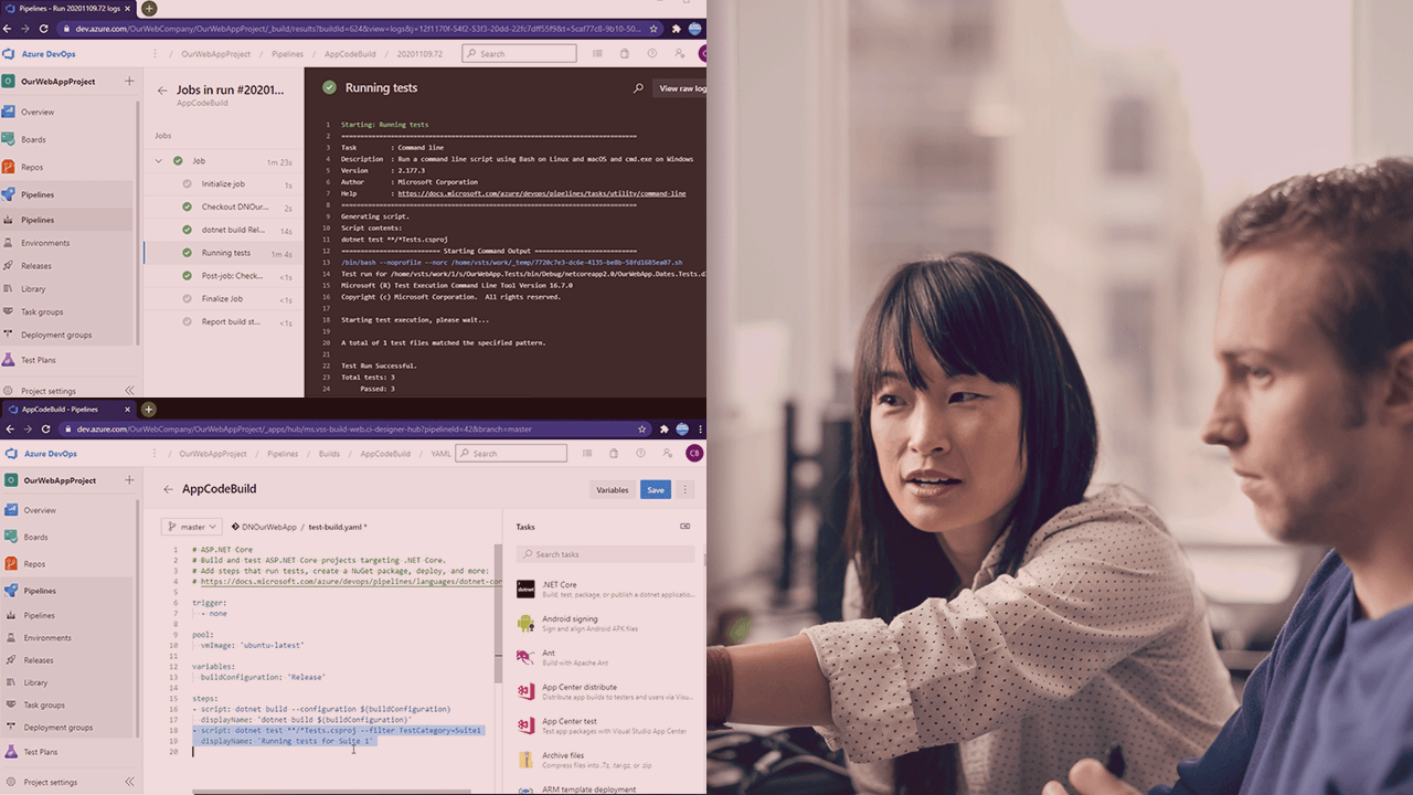 Online Course Microsoft Devops Solutions Implementing Maintaining And Standardizing Build