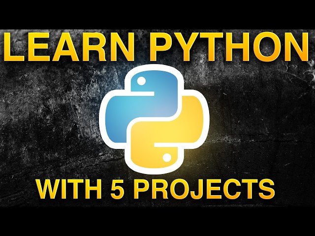 Free Video: Learn Python With 5 Projects - From Beginner to Advanced from Tech with Tim | Class ...