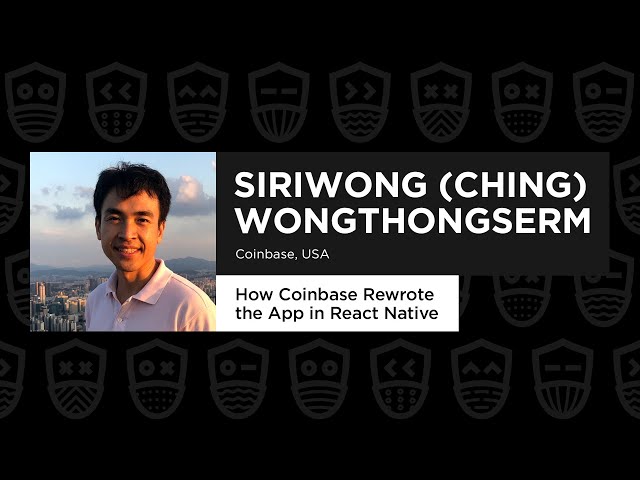 Conference Talks Talk: How Coinbase Rewrote the App in React Native from React Conferences by ...
