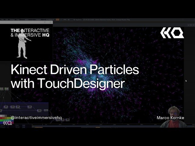 Free Video: Kinect-Driven Particles with TouchDesigner Using ParticlesGPU - Tutorial 194 from ...