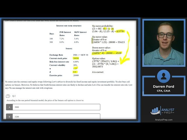 Free Video: Mock Exam 2 - Session 2 - Case 10 - CFA Level II Exam ...