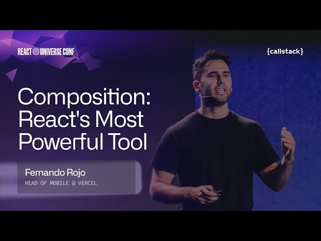 Free Video: Composition Is All You Need - Building Scalable React Components Through Composition ...