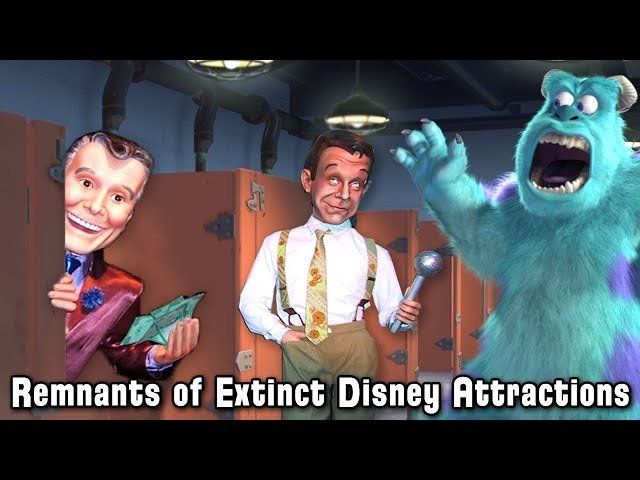 Free Video: Traces & Remnants of Extinct Disney Theme Park Attractions ...