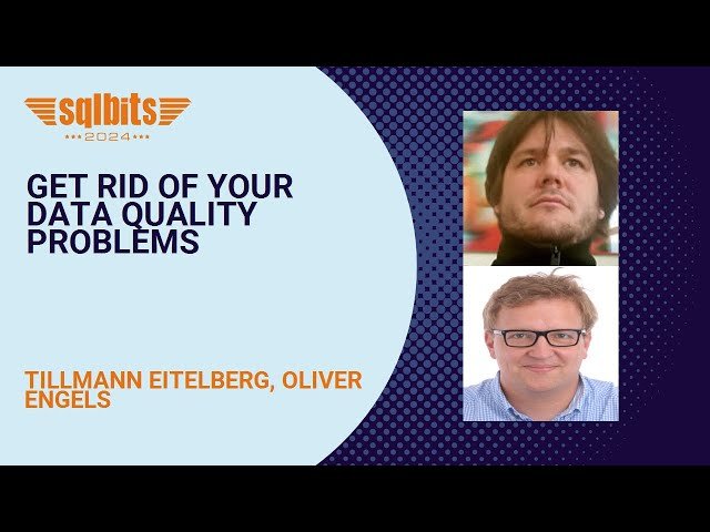 Free Video: Get Rid of Your Data Quality Problems with HEDDA.IO from SQLBits | Class Central