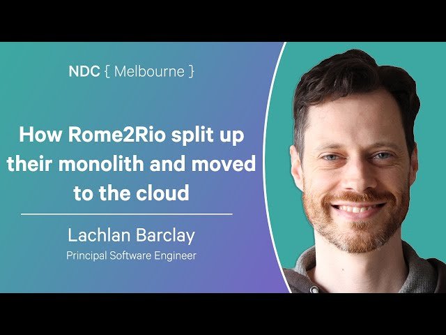 Free Video: How Rome2Rio Split Up Their Monolith and Moved to the Cloud from NDC Conferences ...