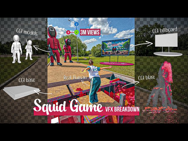 Free Video: How I Made Squid Game VFX in Blender and After Effects from NPS 3D™ | Class Central