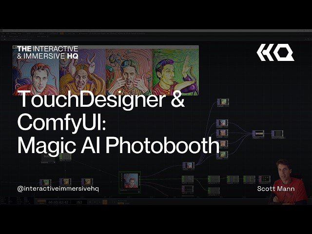 Free Video: Building an AI-Powered Photobooth with TouchDesigner and ComfyUI - Tutorial 190 from ...