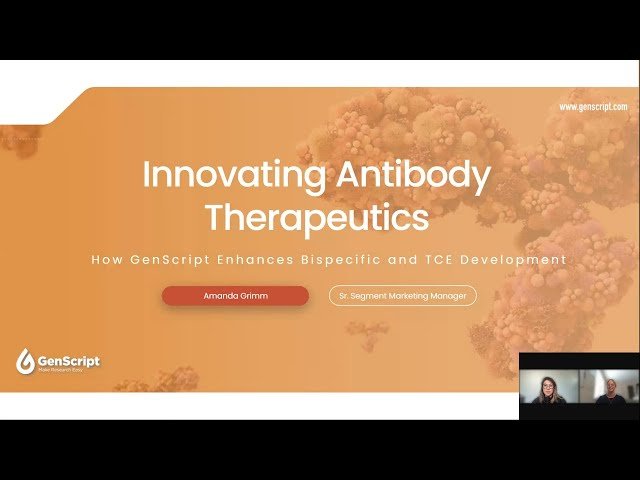 Free Video: Innovating Antibody Therapeutics - How GenScript Enhances ...