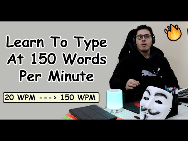 Free Video: How I Learned to Type Really Fast - 150 Words per Minute ...