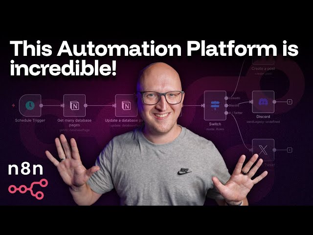 Free Video: Self-Hosted Automation for Everything - n8n Tutorial from Christian Lempa | Class ...