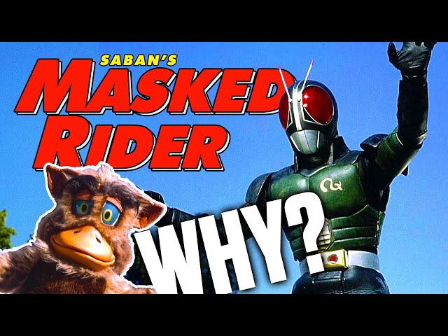Free Video: The Story of Masked Rider - Saban's Bizarre Kamen Rider ...