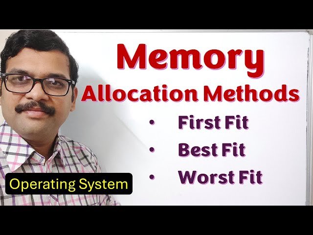 Free Video: First Fit vs Best Fit vs Worst Fit - Memory Allocation Methods in Operating Systems ...