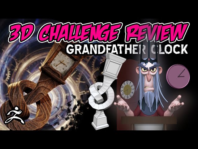Free Video: Grandfather Clock 3D Discord Challenge Review and Tutorial ...