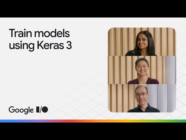 Free Video: Train Your JAX Models Using model.fit(...) in Keras 3 from Google | Class Central