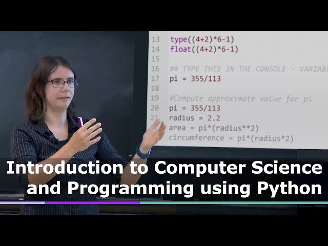 Free Video: Introduction to CS and Programming Using Python - Fall 2022 ...
