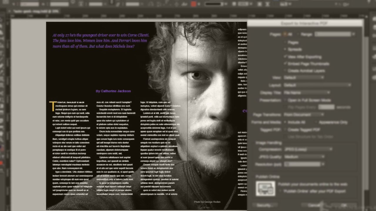 Online Course: Designing an Interactive eBook in InDesign from ...
