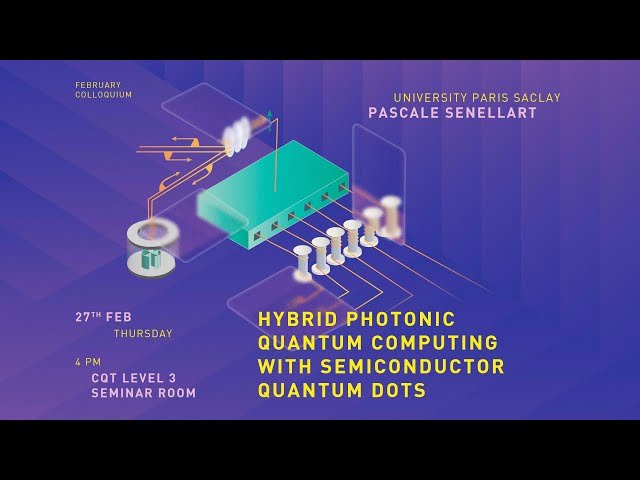 Free Video: Hybrid Photonic Quantum Computing with Semiconductor Quantum Dots from Centre for ...