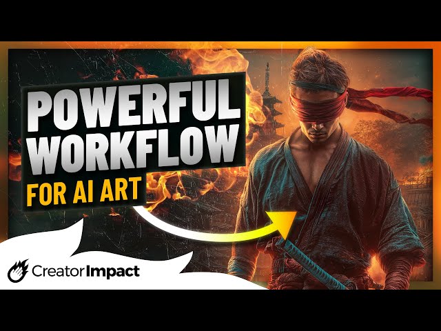 Free Video: Create Superior AI Art with this Basic Midjourney and AI Art Workflow from Wade ...