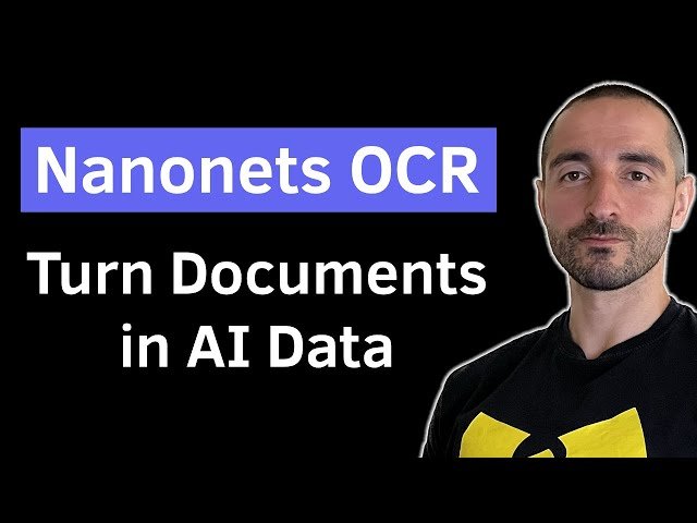 Free Video: Nanonets OCR Small - Free Model to Turn Your Documents into Data for AI from Venelin ...