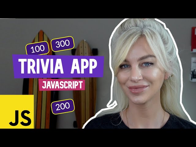 Free Video Trivia App In Javascript From Code With Ania Kubów Class Central