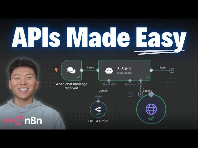 Free Video: APIs for AI Agents - The Only Beginner's Guide You'll Ever Need with n8n from Nate ...