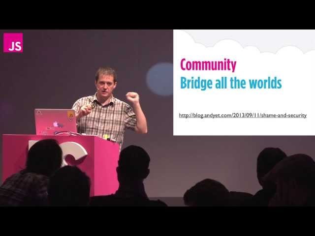 Jsconf Talk Security First From Jsconf Class Central 8523