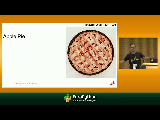 EuroPython Talk: Data Warehouses Meet Data Lakes from EuroPython ... EuroPython Talk: Data Warehouses Meet Data Lakes from EuroPython ...