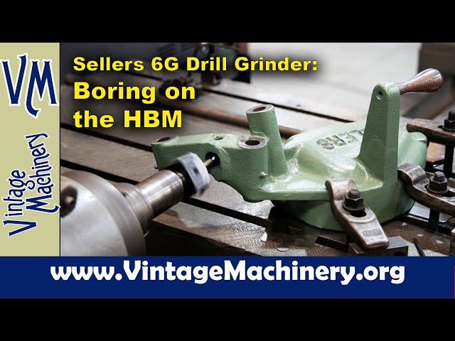 Free Video: Repairing a Broken Drill Guide on the Sellers 6G Drill ...