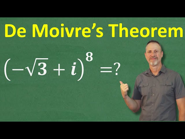 Free Video: De Moivre's Theorem - Powering Complex Numbers from ...