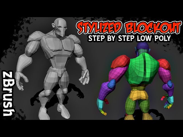 Free Video: Stylized Base Mesh Blockout in ZBrush Step by Step from ...