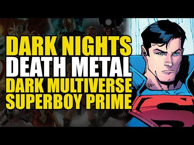 Free Video: Dark Nights: Death Metal - Dark Multiverse Superboy Prime ...