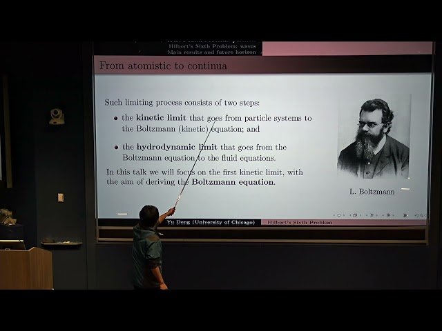Free Video: The Hilbert Sixth Problem: Particles and Waves from Simons ...
