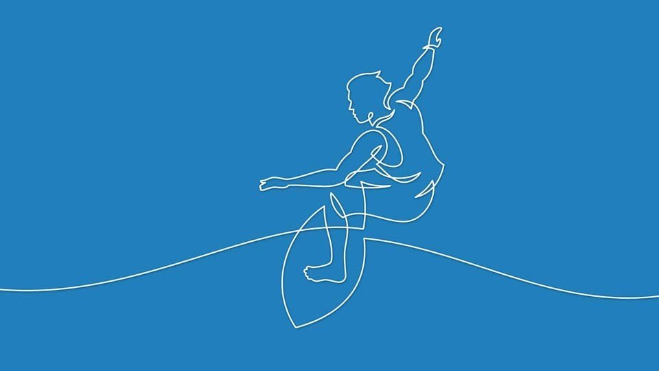 Online Course: Drawing Vector Graphics: Linear Line Illustration from ...