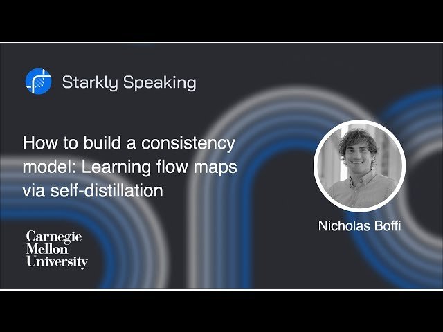 Free Video: How to Build a Consistency Model - Learning Flow Maps via Self-Distillation from ...