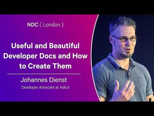 Free Video: Useful and Beautiful Developer Docs and How to Create Them ...