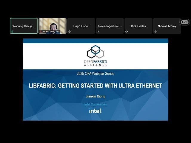 Free Video: Libfabric - Getting Started with Ultra Ethernet from OpenFabrics Alliance | Class ...